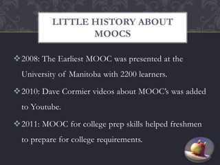 MOOCs Presentation | PPSX