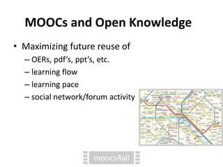 MOOCs and open Knowledge | PPT