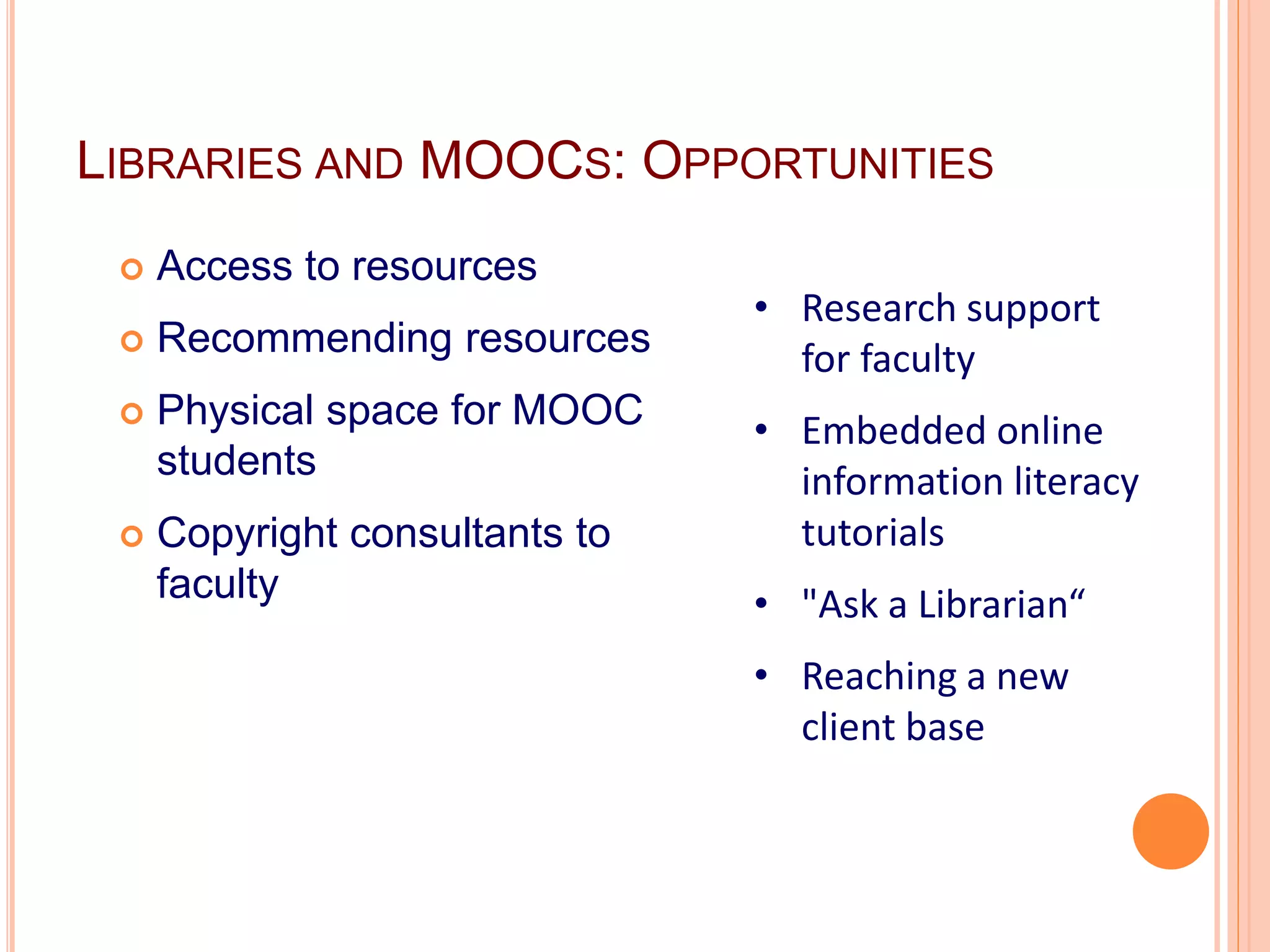 Moocs in higher education | PPTX