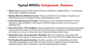 MOOCs in indian context: An Overview | PPT