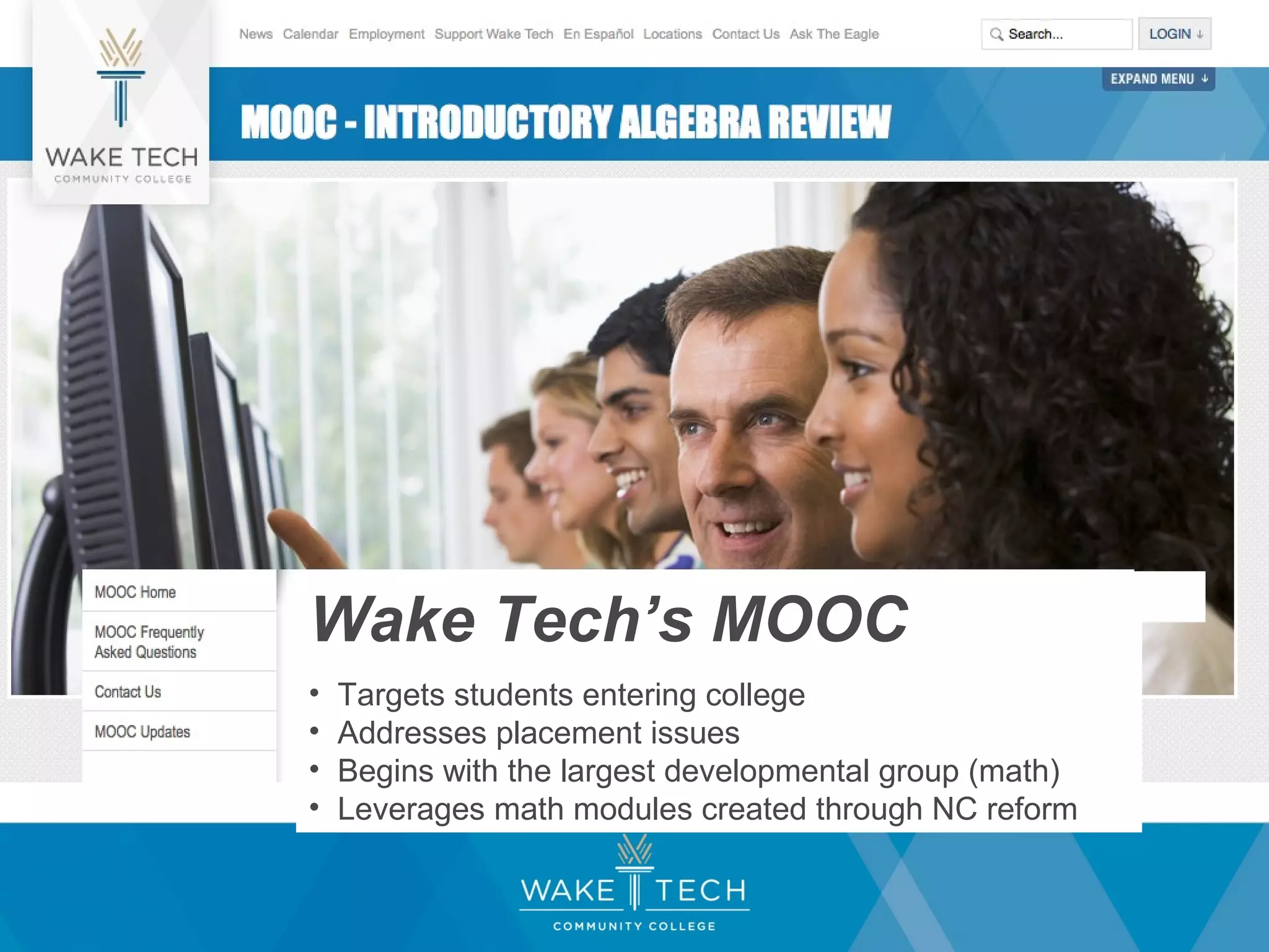 MOOCs Lessons Learned NC3ADL | PPT