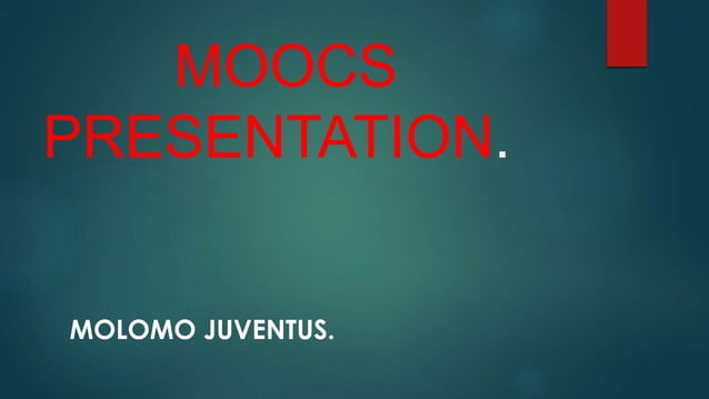 Moocs power point | PPT