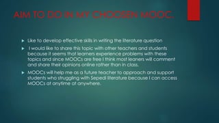 Moocs power point | PPTX