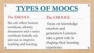 Moocs presentation Information | PPTX