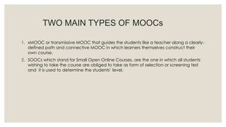MOOC PRESENTATION | PPTX