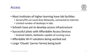 Technology-Enabled Learning Ushering in the MOOCs Era through SWAYAM | PPT