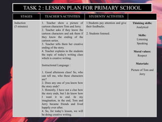 LESSON PLAN - A150386 | PPT