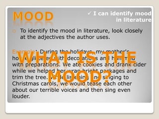 Mood In Literature Definition
