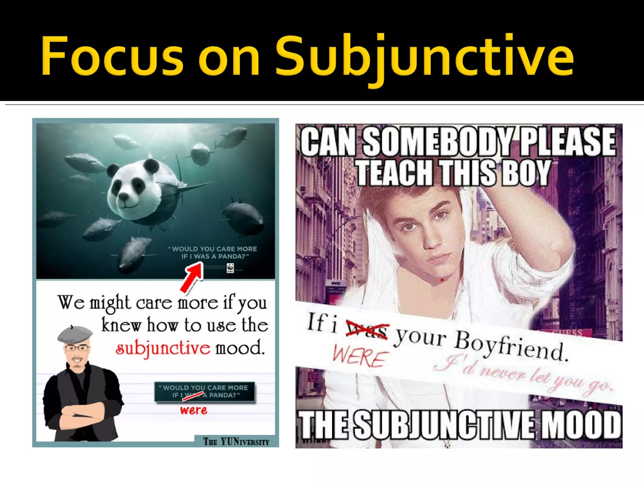Subjunctive/Indicative Mood | PPT