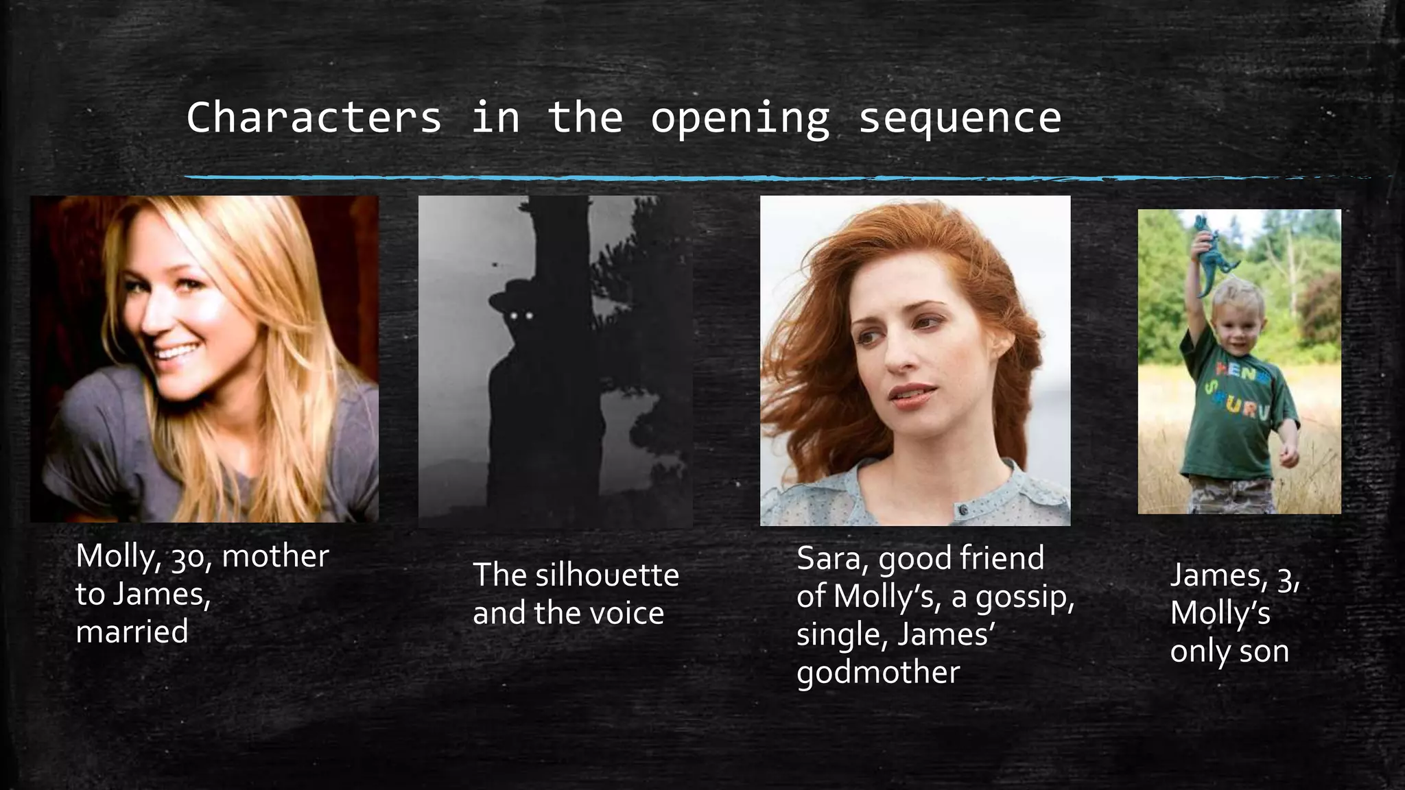 Mood Board - Ideas for an opening sequence | PPTX