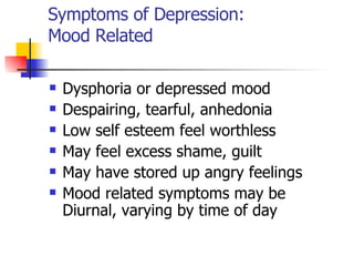 Mood Disorder | PPT