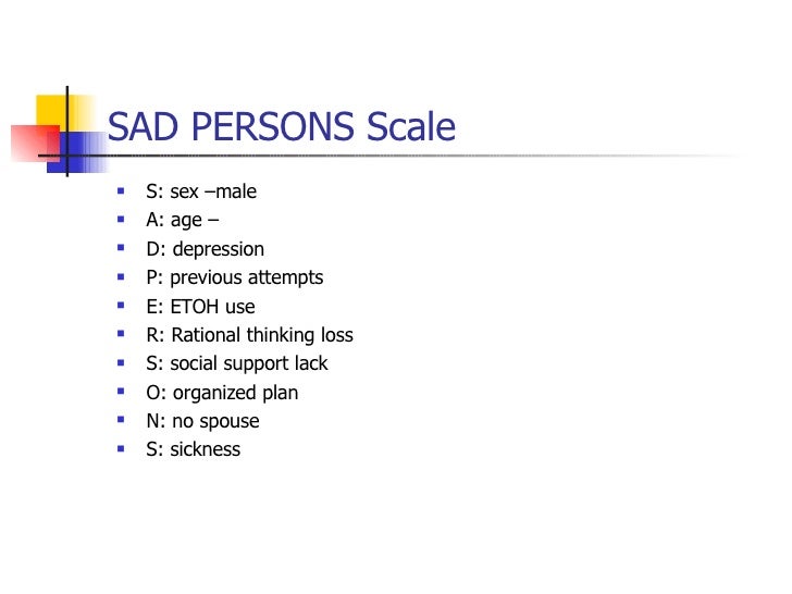 Mood Disorders:Depression and Suicide