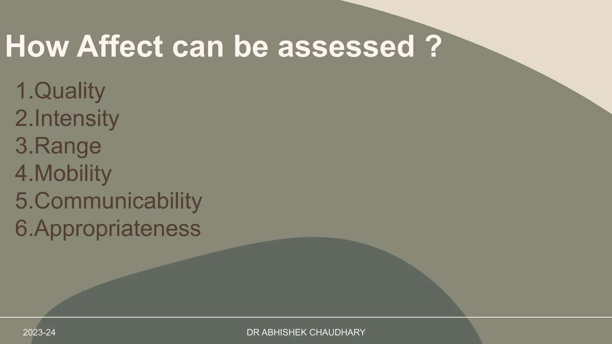 MOOD AND AFFECT PPT.pptx FROM SYNOPSIS . | PPTX