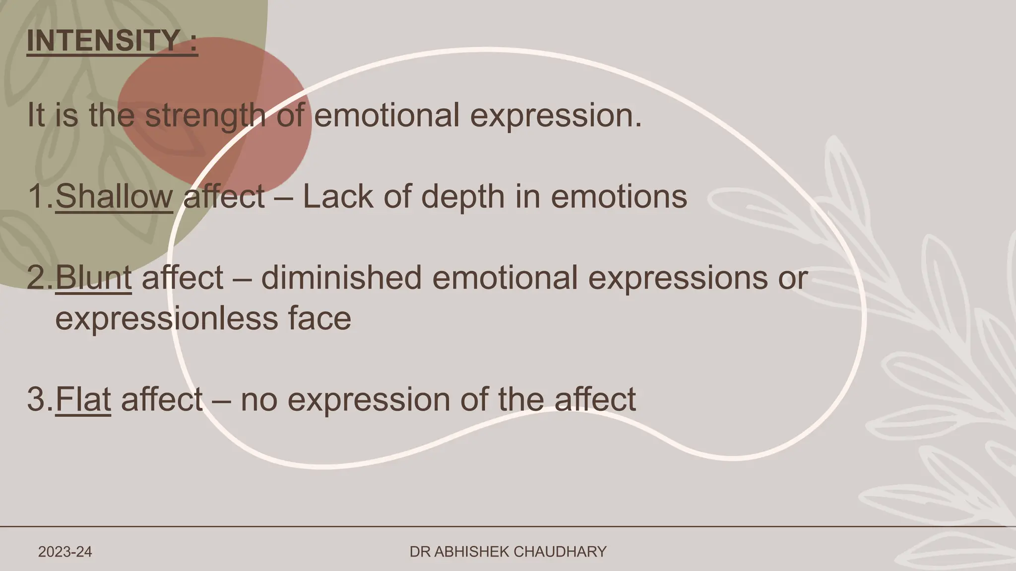 MOOD AND AFFECT PPT.pptx FROM SYNOPSIS . | PPTX