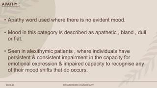 MOOD AND AFFECT PPT.pptx FROM SYNOPSIS . | PPTX