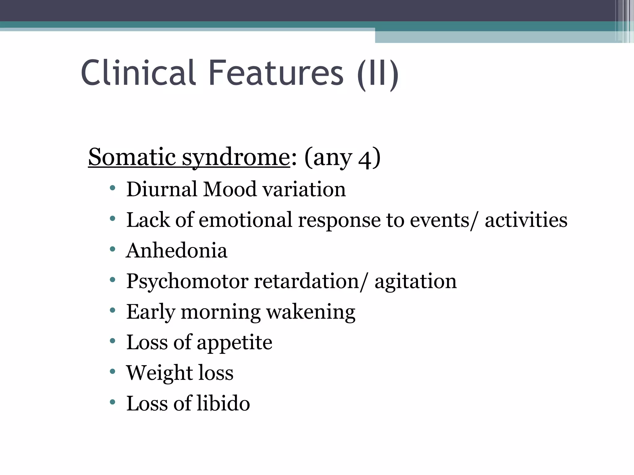 Mood and Anxiety Disorders | PPT