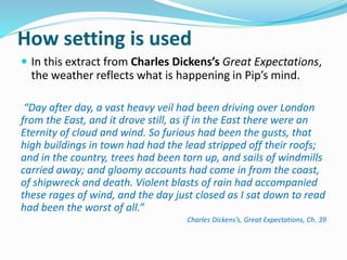 Mood and setting | PPTX