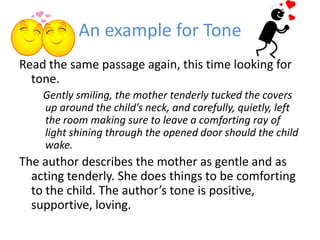 Mood and tone | PPT