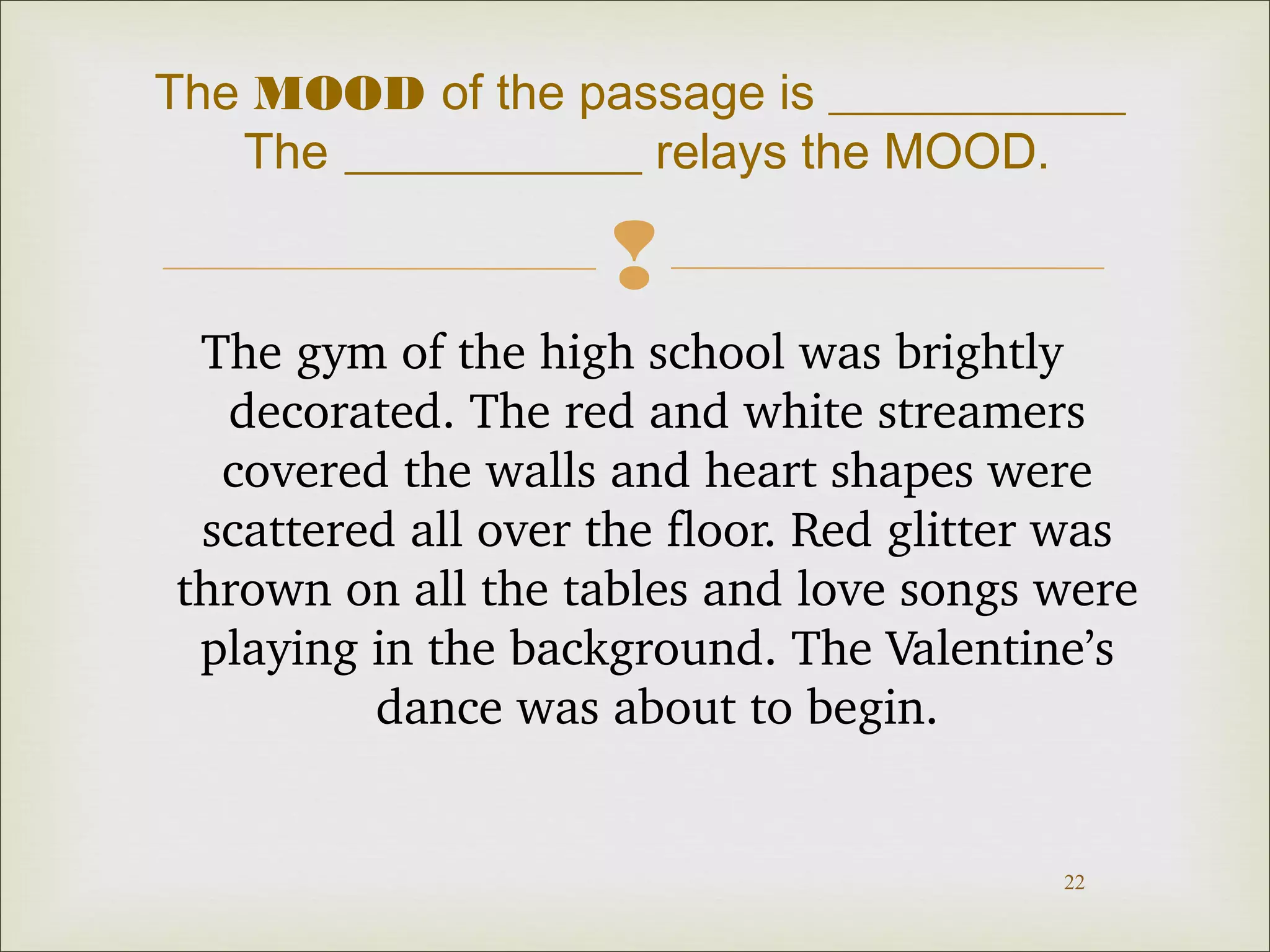 Mood and tone | PPT