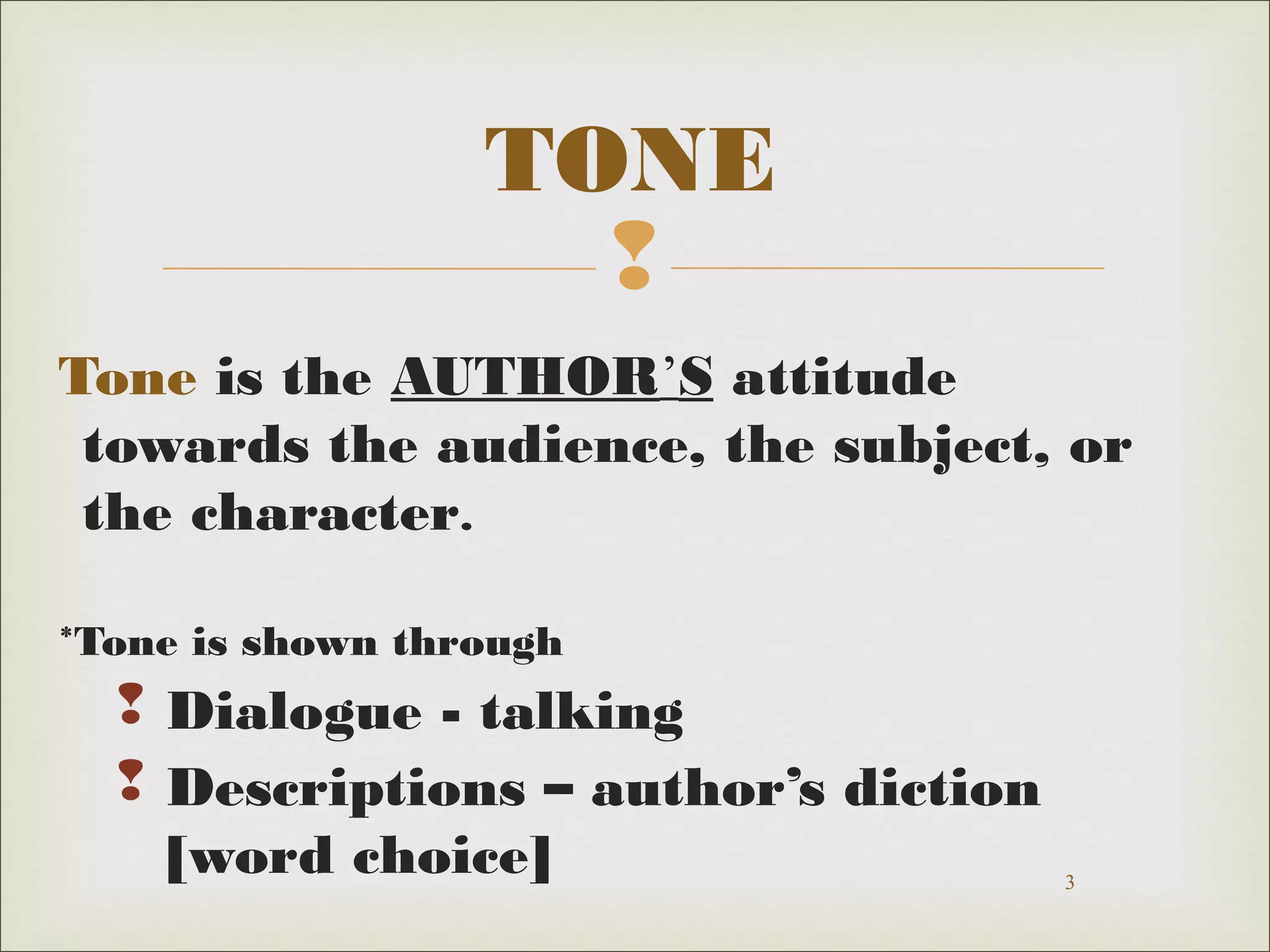 Mood and tone | PPT