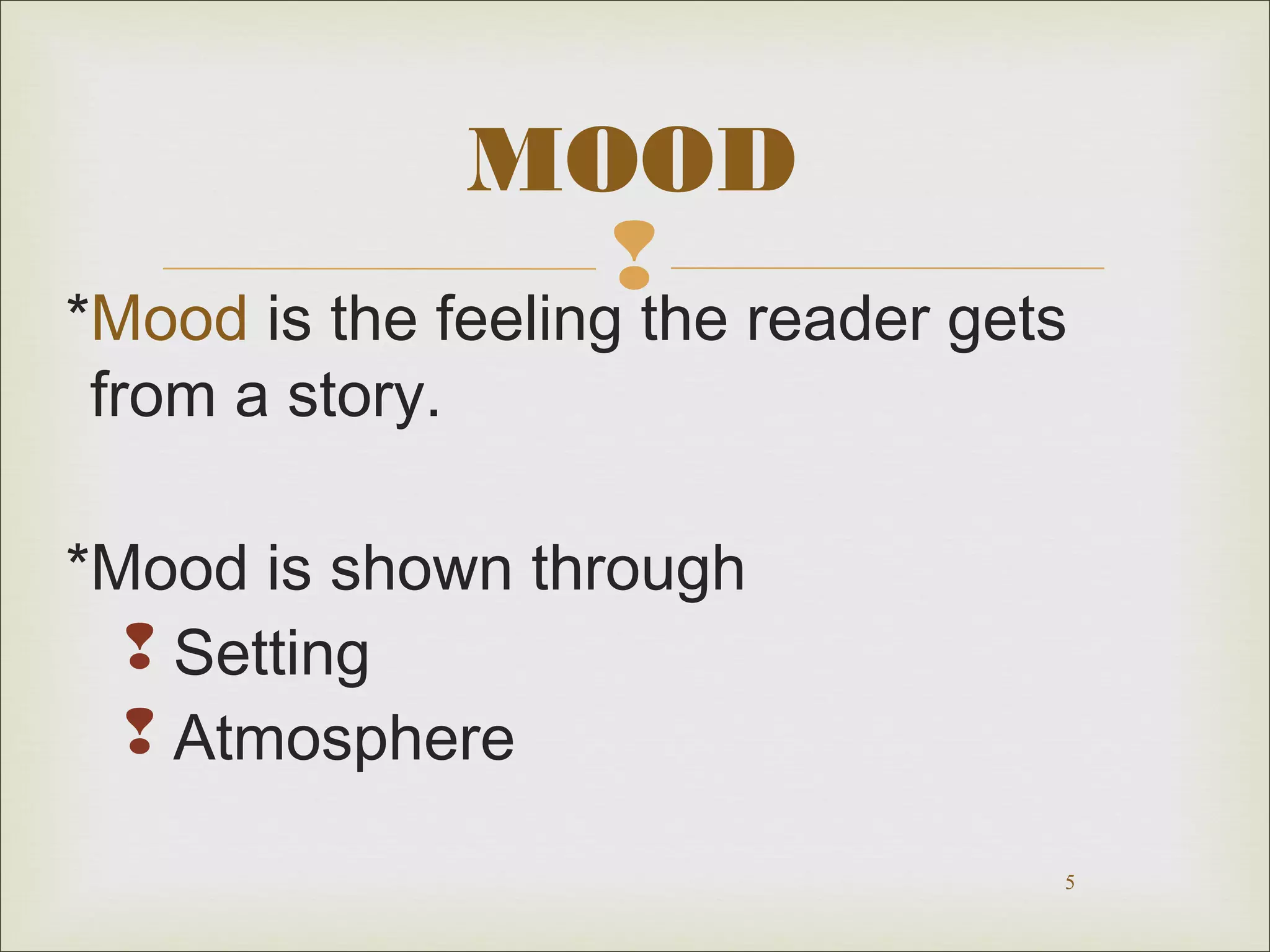 Mood and tone | PPT