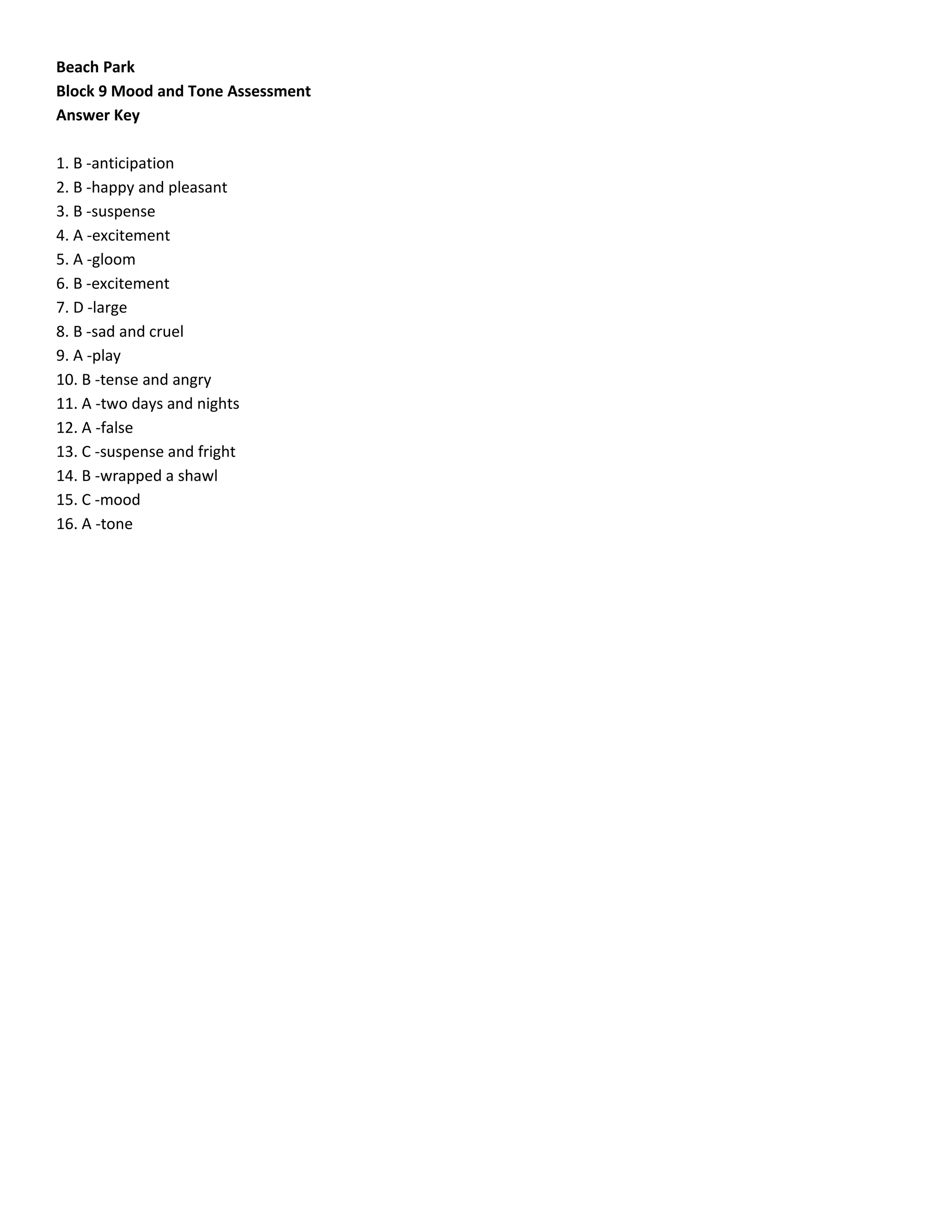 Mood and tone assessment | DOC