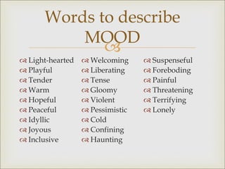 Mood and Tone ppt.ppt