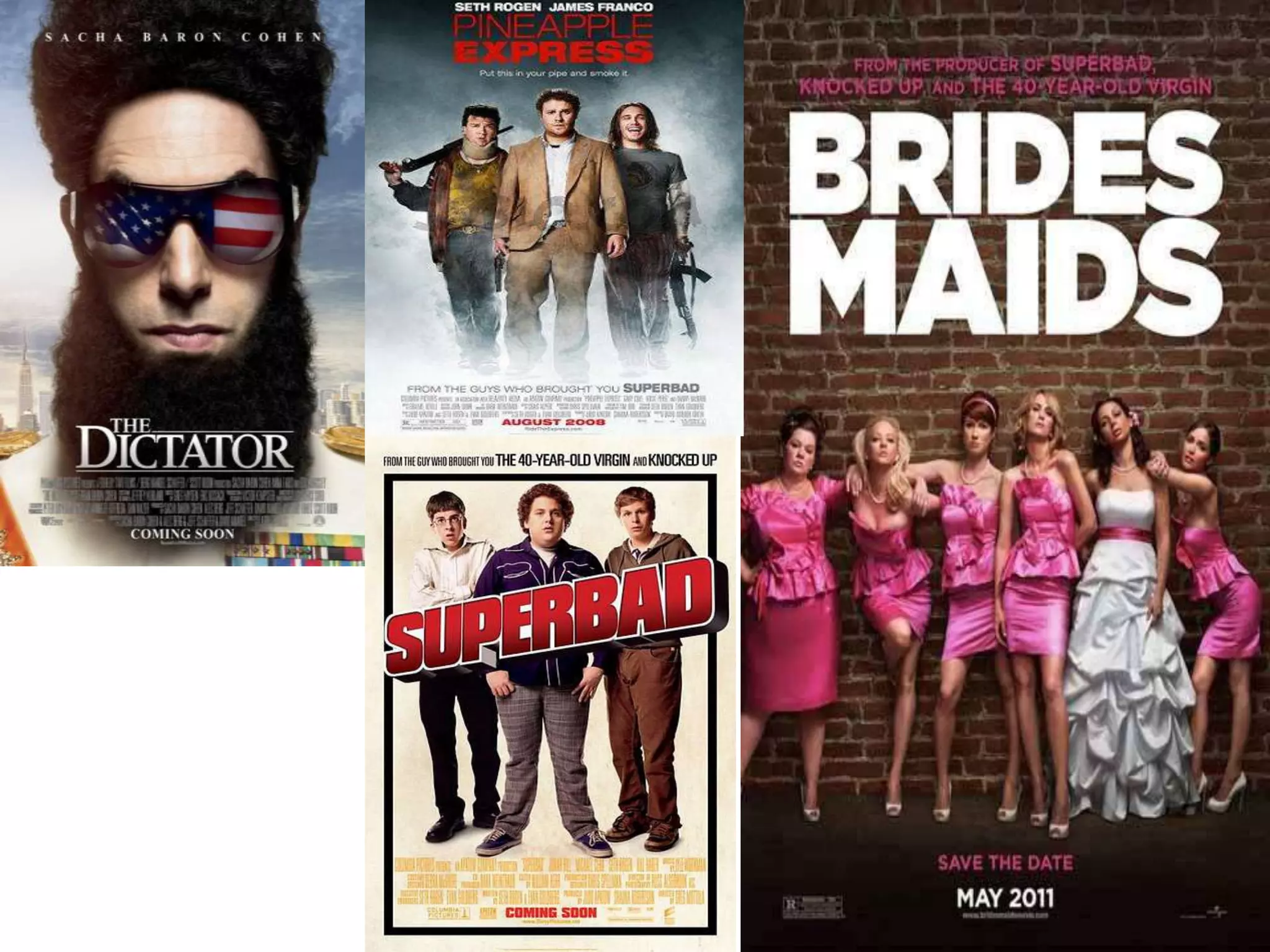 Typical action comedy film posters | PPT