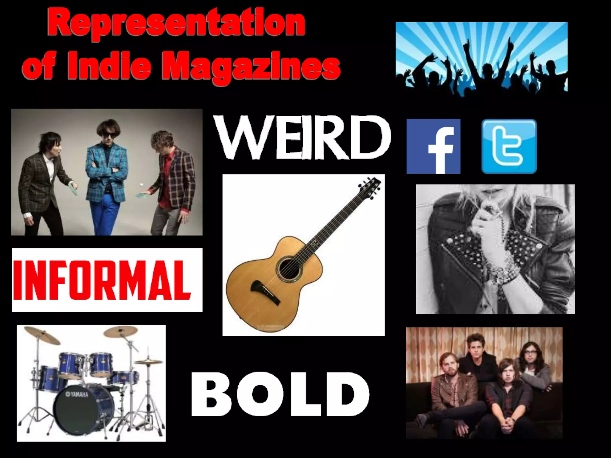 Indie Music Moodboard | PPTX