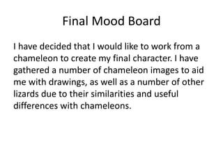 Mood board | PPTX | Reptiles | Pets