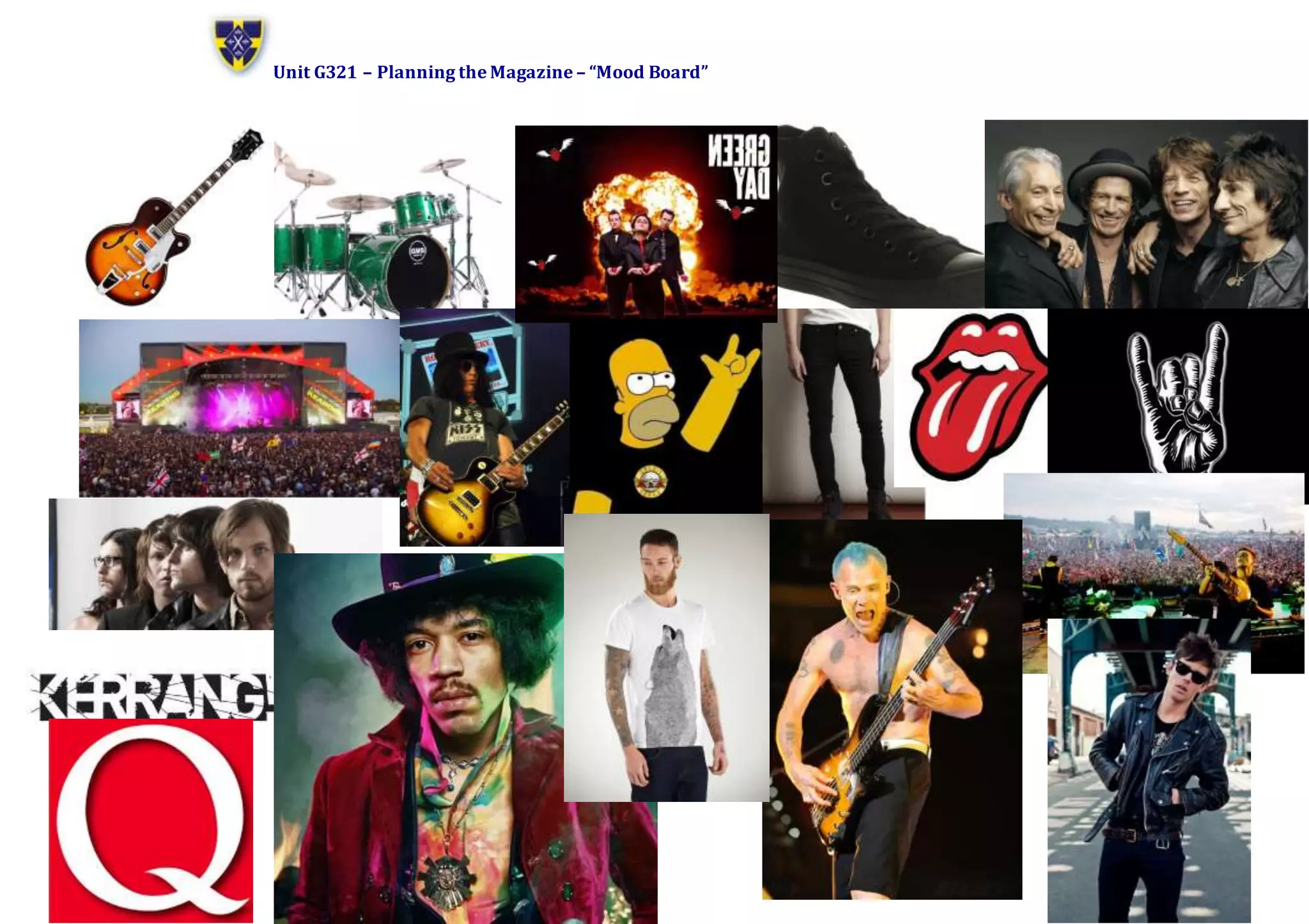 Mood board | DOCX | Music | Entertainment