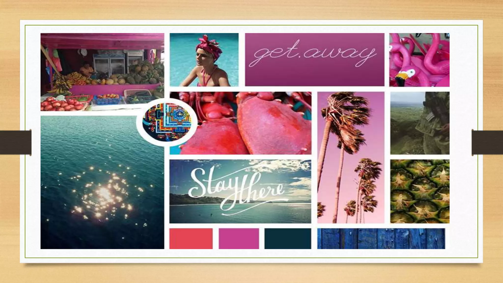 Mood board and inspiration board | PPTX