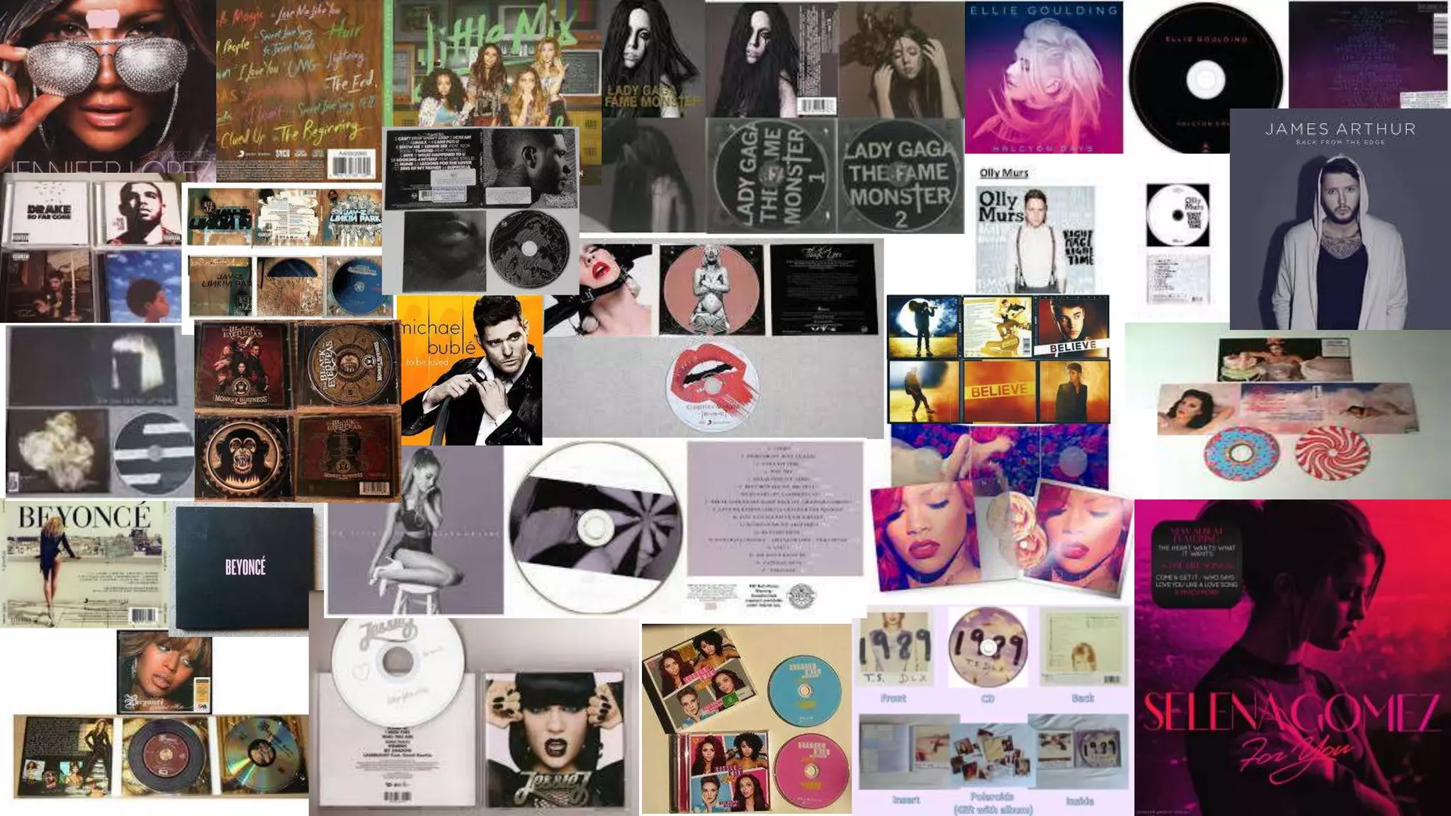 Moodboard digipak | PPTX