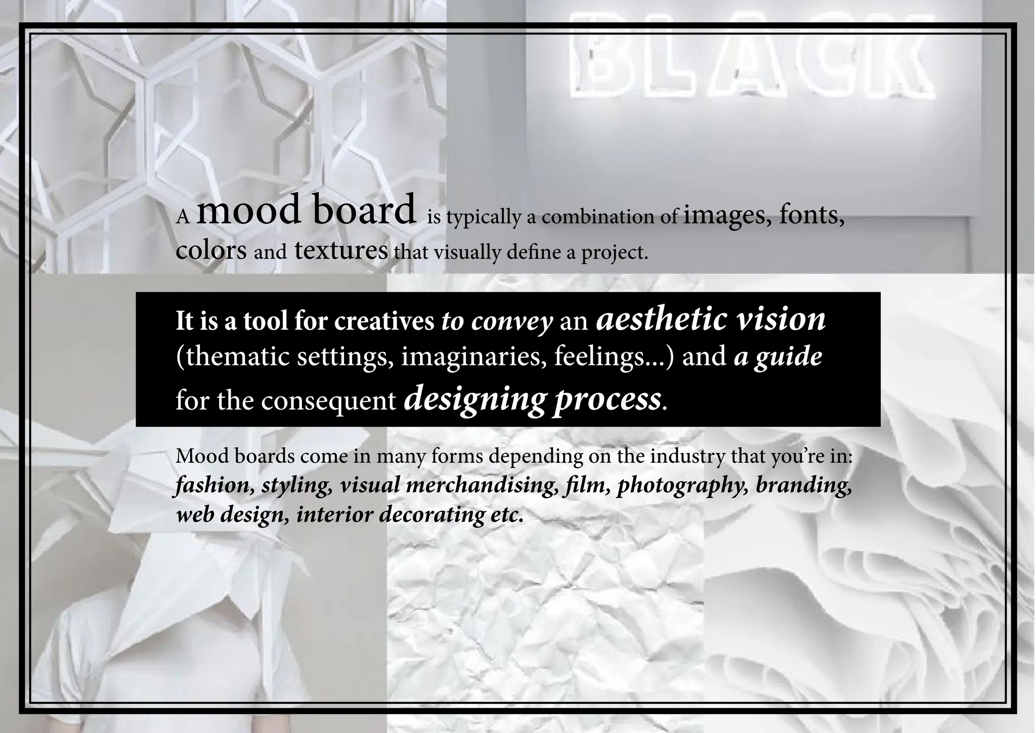 MOOD BOARDS 101 - All Types and Examples | PDF