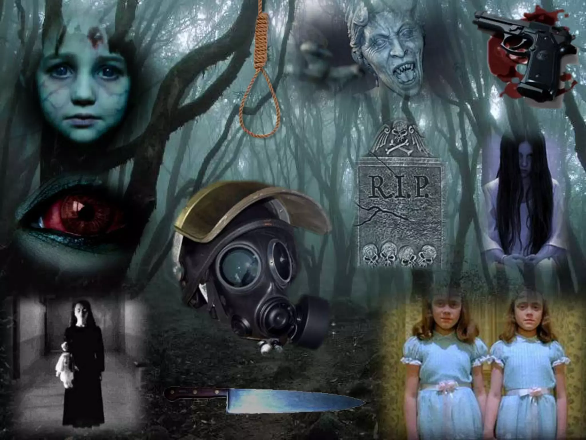 Horror Mood Board | PPTX