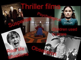 Mood board horror and thriller | PPT