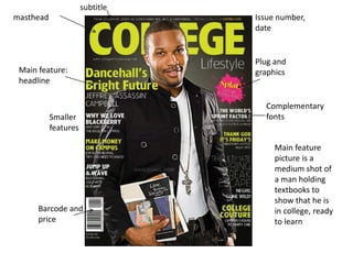 college magazine conventions | PPTX