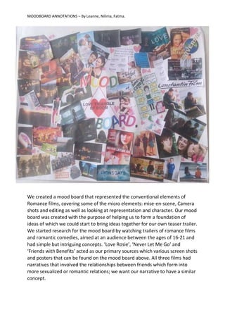 Moodboard Annotations | DOCX