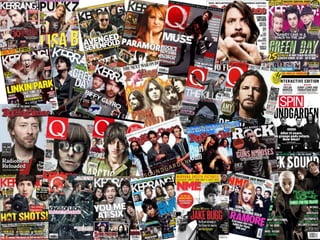 Mood board For Magazine Front Cover | PPTX