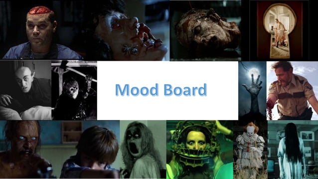 Mood board horror | PPTX