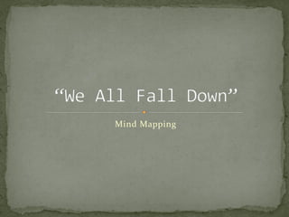 Mood boards - We All Fall Down | PDF