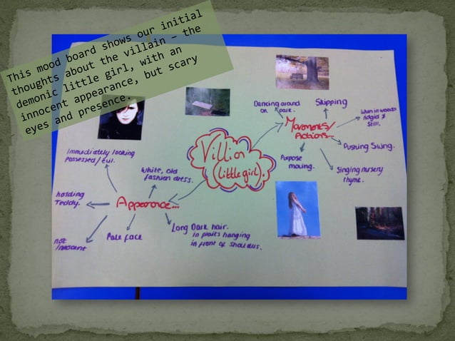 Mood boards - We All Fall Down | PPT