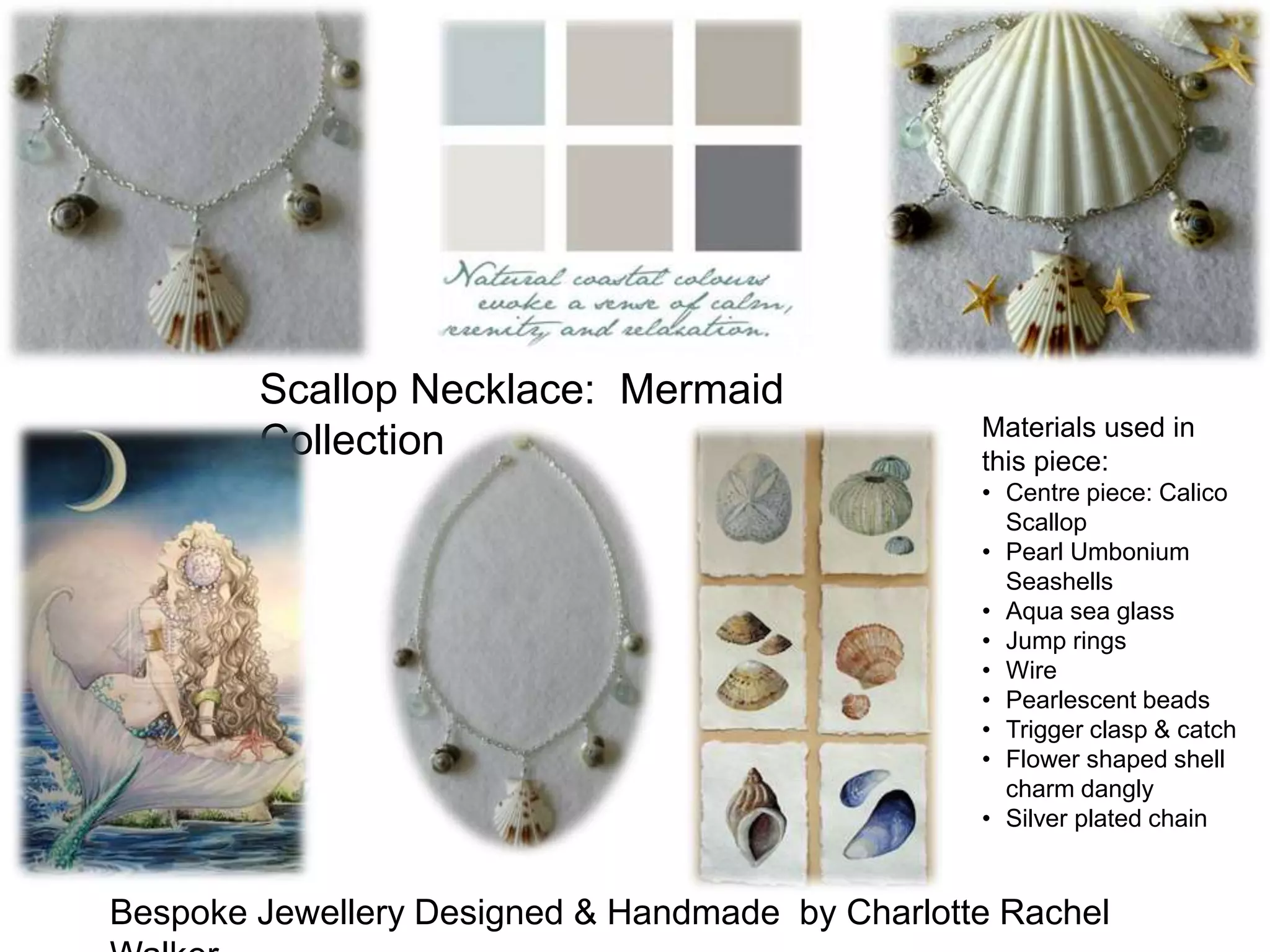 Mood boards for mermaid collection | PPTX