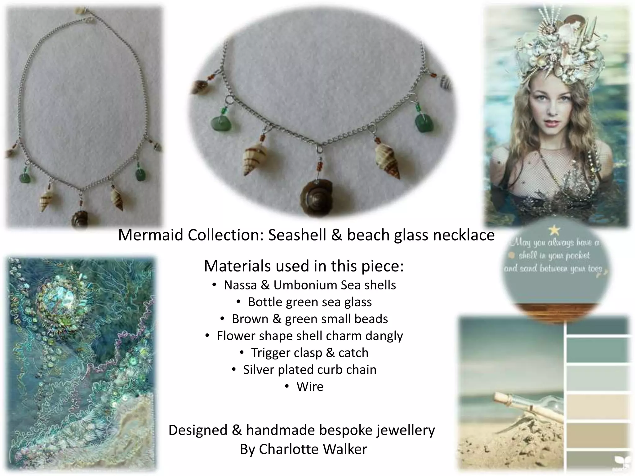 Mood boards for mermaid collection | PPTX