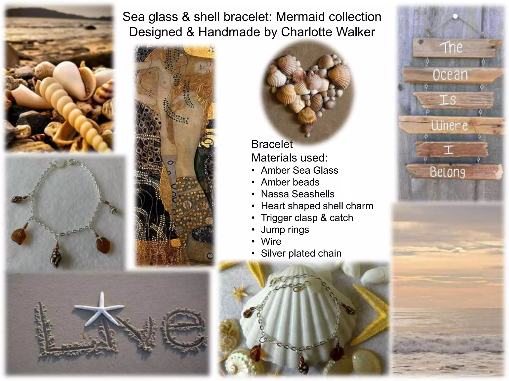 Mood boards for mermaid collection | PPTX