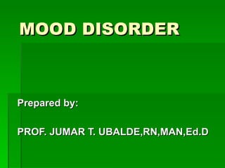 Mood Disorder and Suicide | PPT