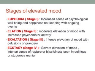 MOOD DISORDER Mania, CLASSIFICATION.pptx