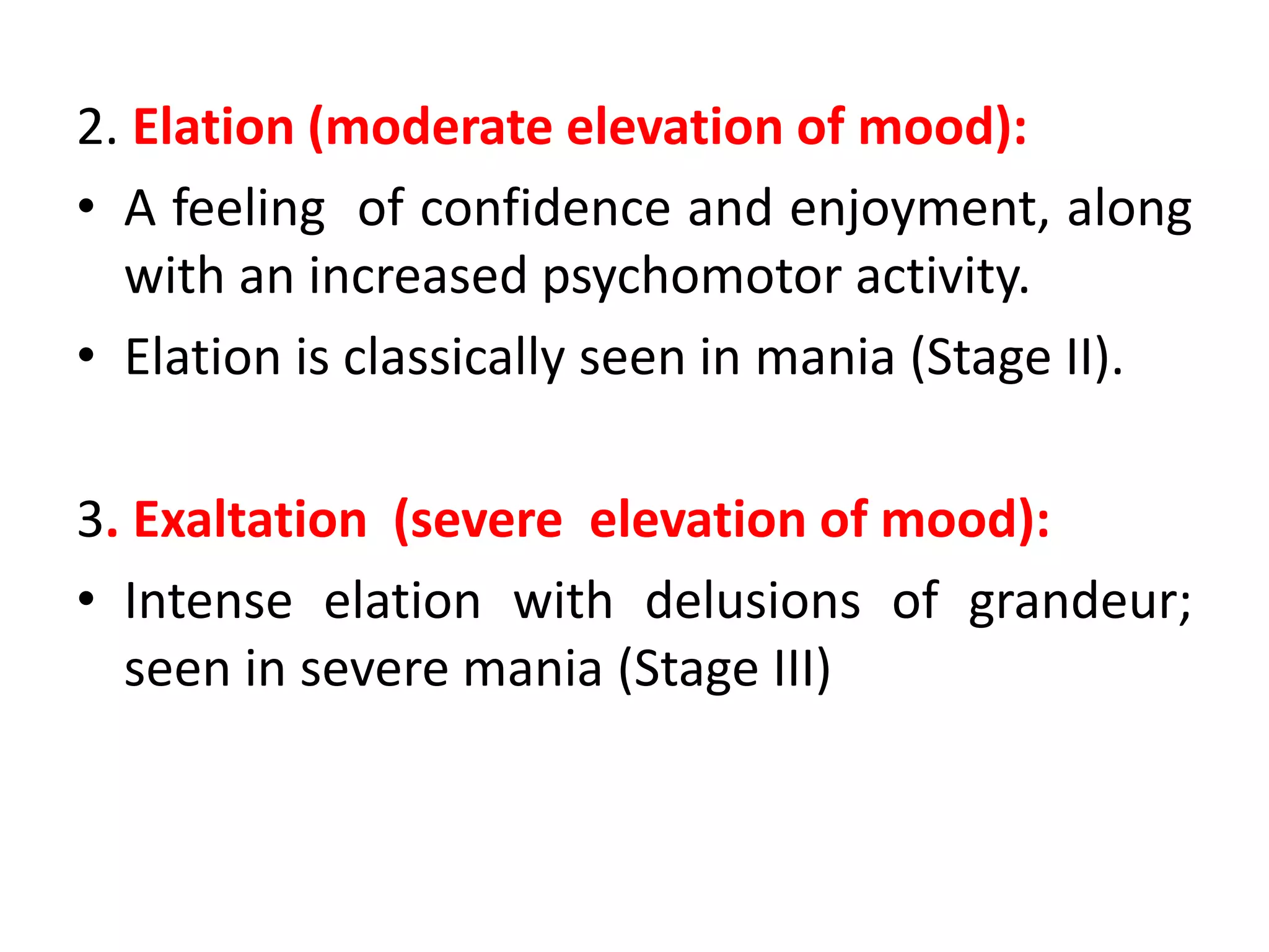 Mood disorder & Manic episode | PPTX