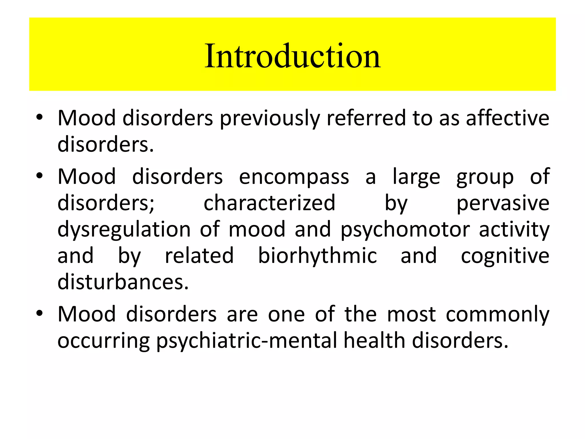 Mood disorder & Manic episode | PPTX