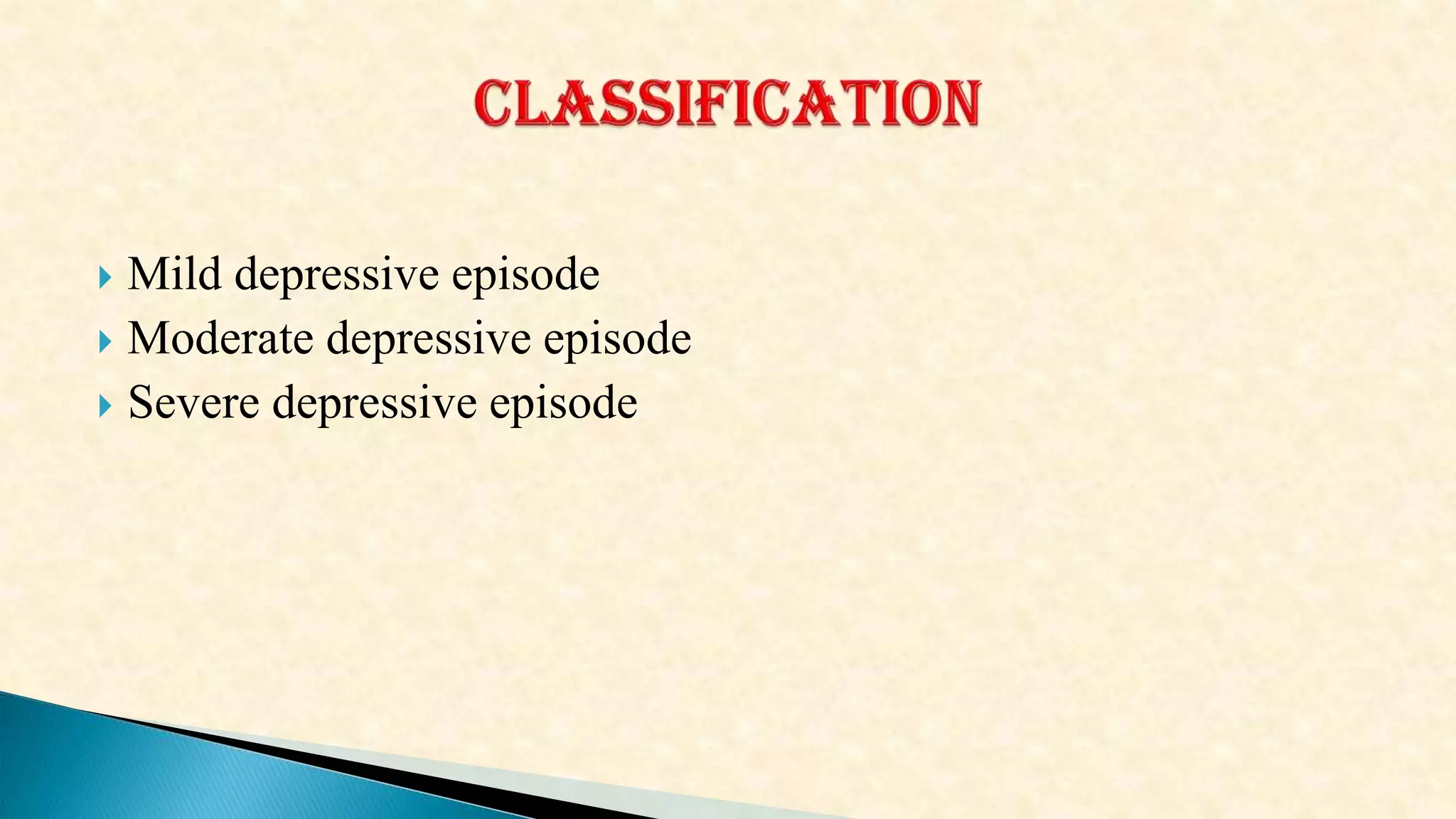 Mood disorder Slideshare | PPTX